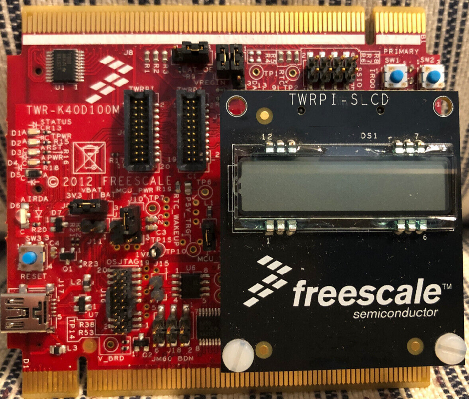 FREESCALE Tower System TWR-K40D100M Low Power MCU w/ USB & Segment LCD Display | eBay