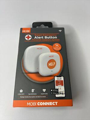 MOBI Smart Emergency Alert Button NIB | eBay