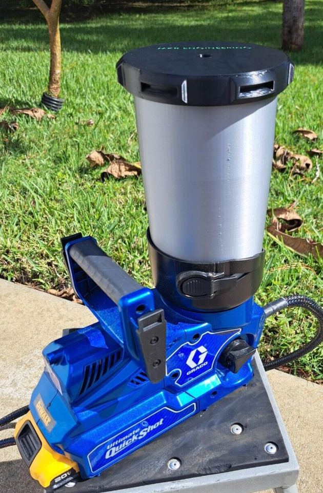 MKR made in USA 64 oz. / 2qt. cup & lid for Graco Ultra Quickshot ...