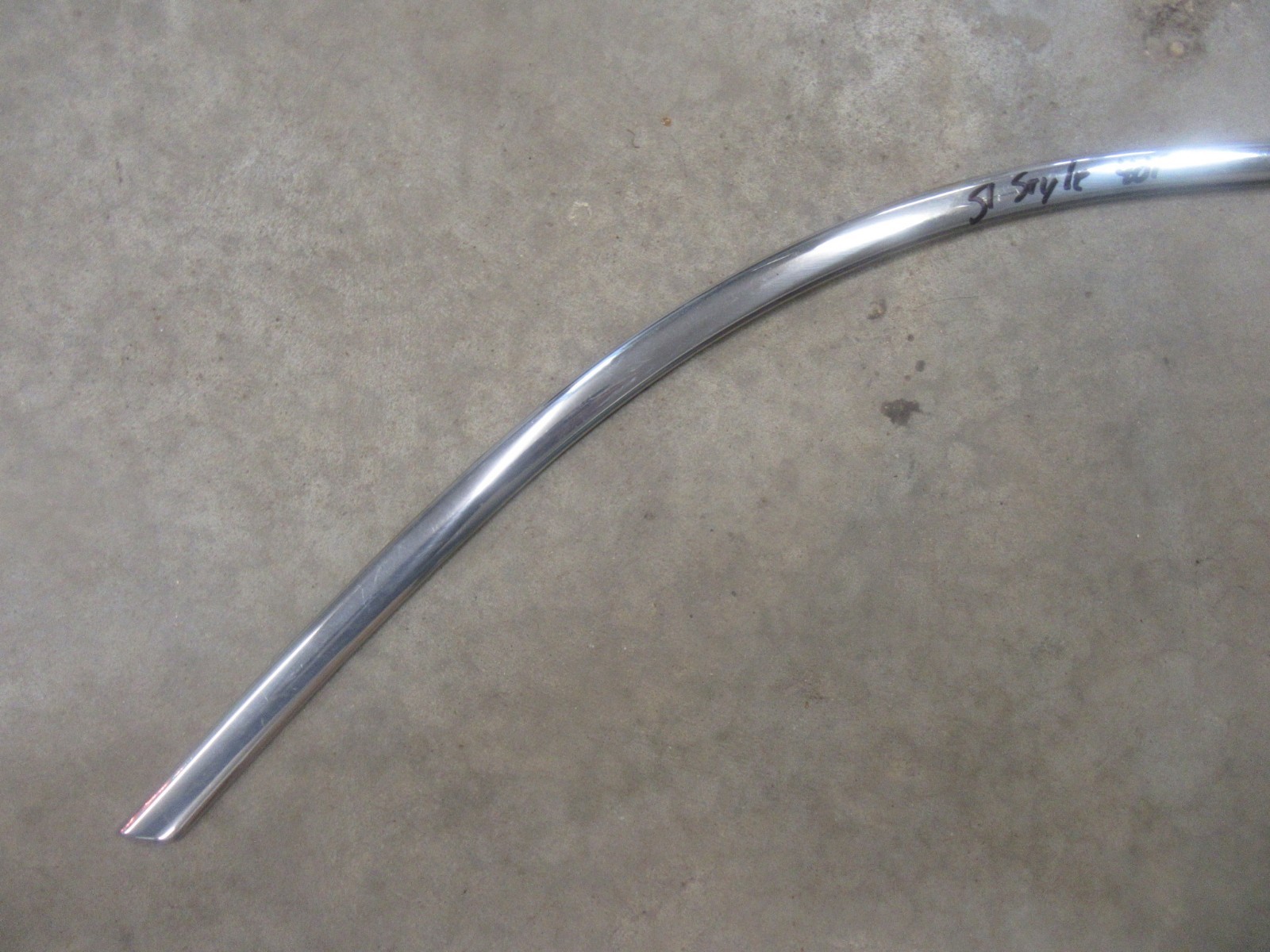 1949-1952 Chevrolet Styleline Deluxe 4 door sedan exterior frame trim ...