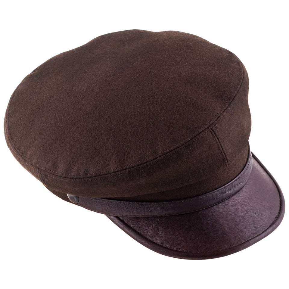 New Captain Military Fiddler S 55 Cap Hat newsboy greek fisherman ...
