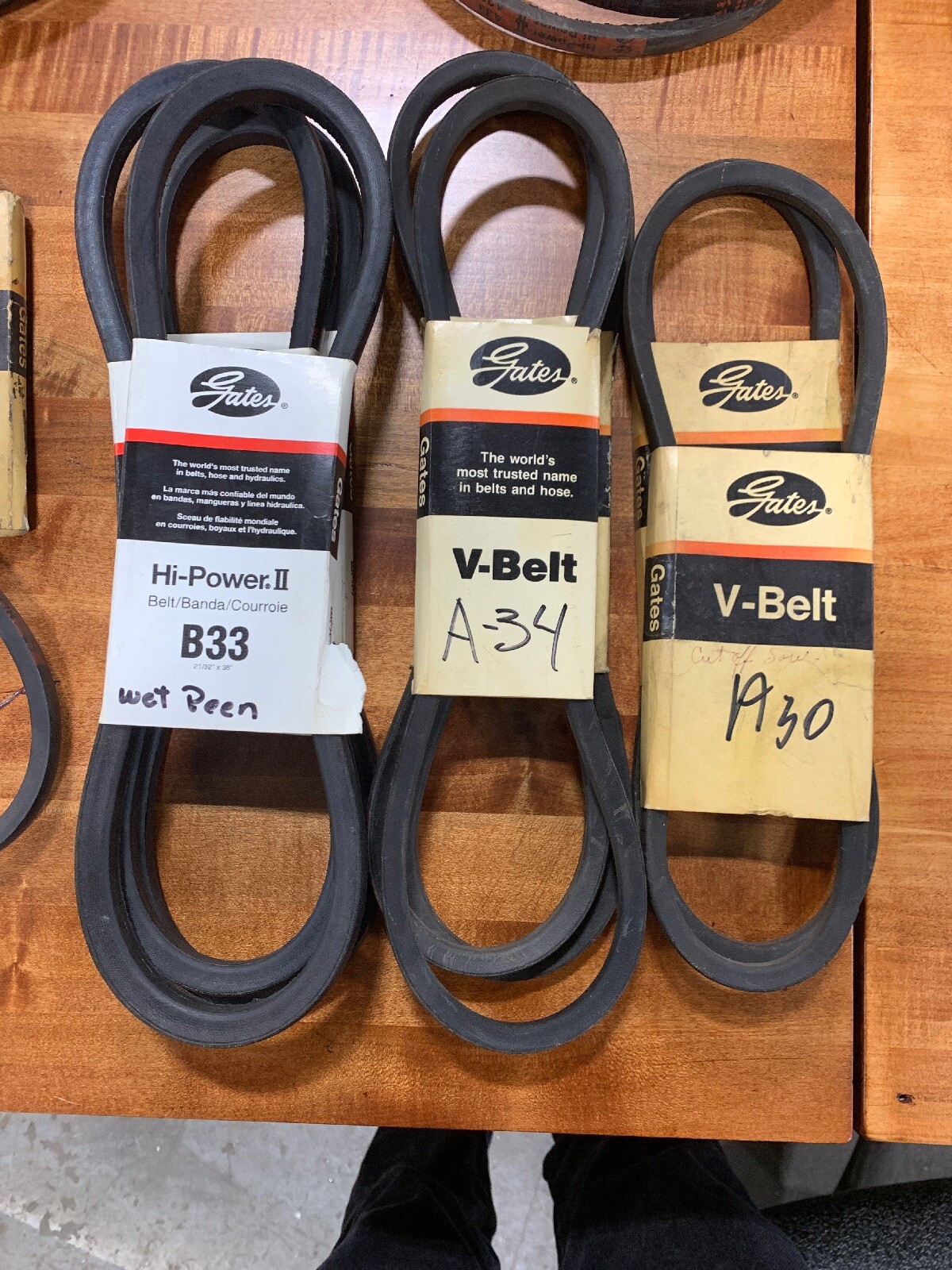 Gates V-Belts Lot | eBay