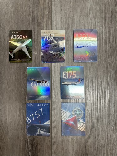 Rare Delta trading Card Set - 7 Card Set! | eBay