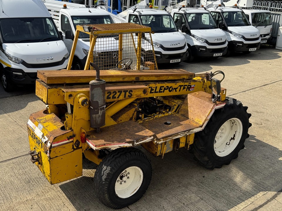 Sanderson 227TS Teleporter Telehandler Rough Terrain Forklift 4WD – 6 ...