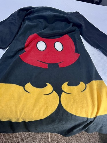 Mickey Mouse Disney Blanket Throw SNUGGIE Sleeves Wearable 69”x 45 ...