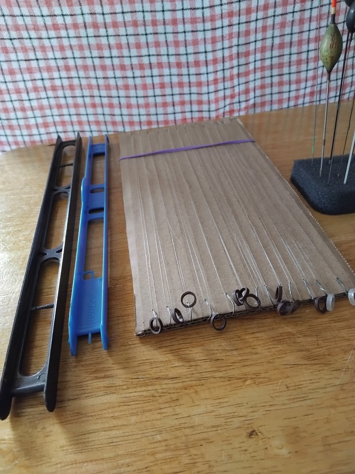 FISHING POLE FLOATS,BANDED RIGS, ELASTIC JOB LOT. | eBay UK