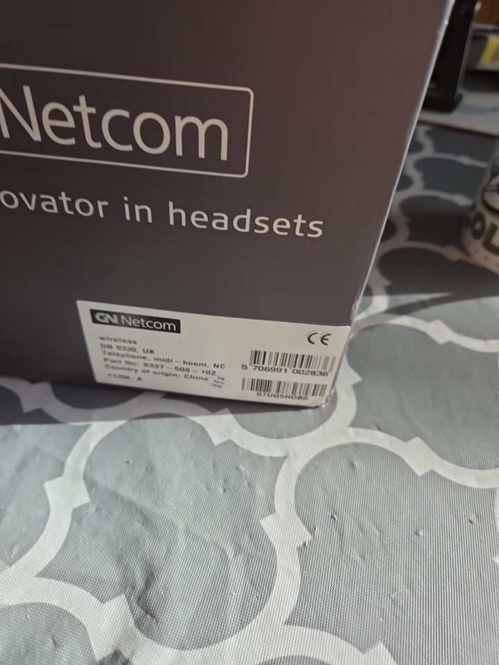 GN Netcom Headset GN 9330 | eBay UK