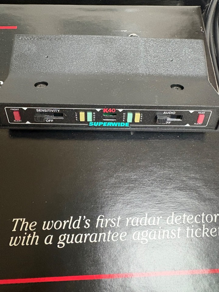 K40 Electronics Undetectable Radar Detector UN3000SW NEW | eBay