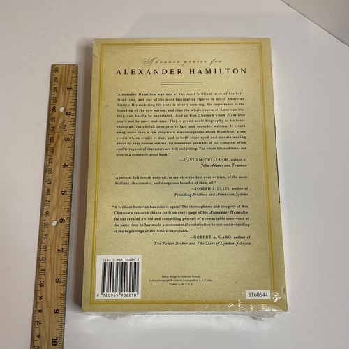 Alexander Hamilton by Ron Chernow Paperback, New And Sealed | eBay
