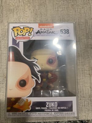 Zuko #538 Funko Pop Vinyl: Nickelodeon - Avatar The Last Airbender ...