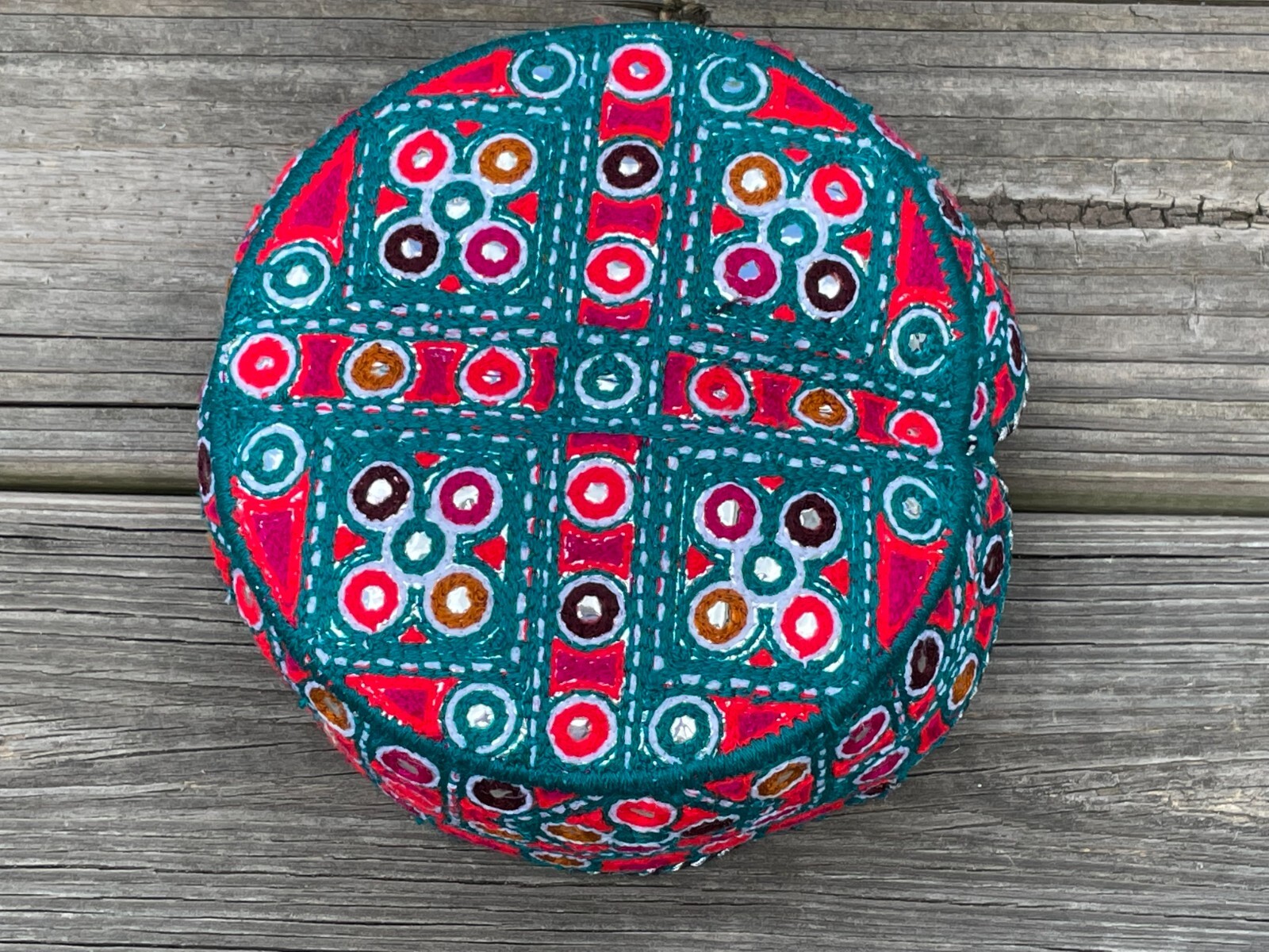 Sindhi Men Hat Handmade Cultural Embroidery Multi Color Traditional ...