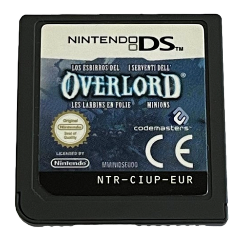 Overlord Minions Nintendo DS 2DS 3DS *Cartridge Only* | eBay