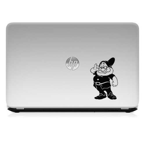 Dwarf Doc Cartoon Vinyl Decal Sticker for Wall Decor Car Window Macbook ...
