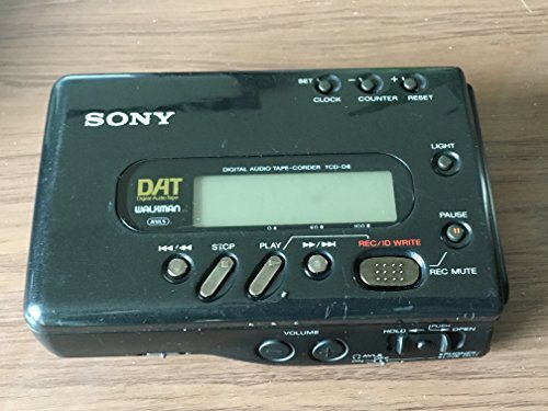 SONY TCD-D8 WALKMAN PORTABLE DAT RECORDER DIGITAL AUDIO TAPE EQUIPMENT ...