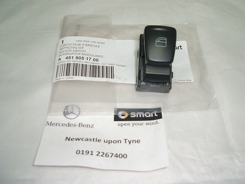 NEW Genuine Smart Fortwo (451) RH Electric Door Window Switch ...