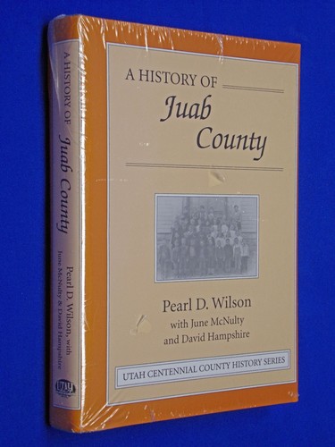 NEW! Juab County Utah History 1st Edition Centennial HCDJ Hardcover ...