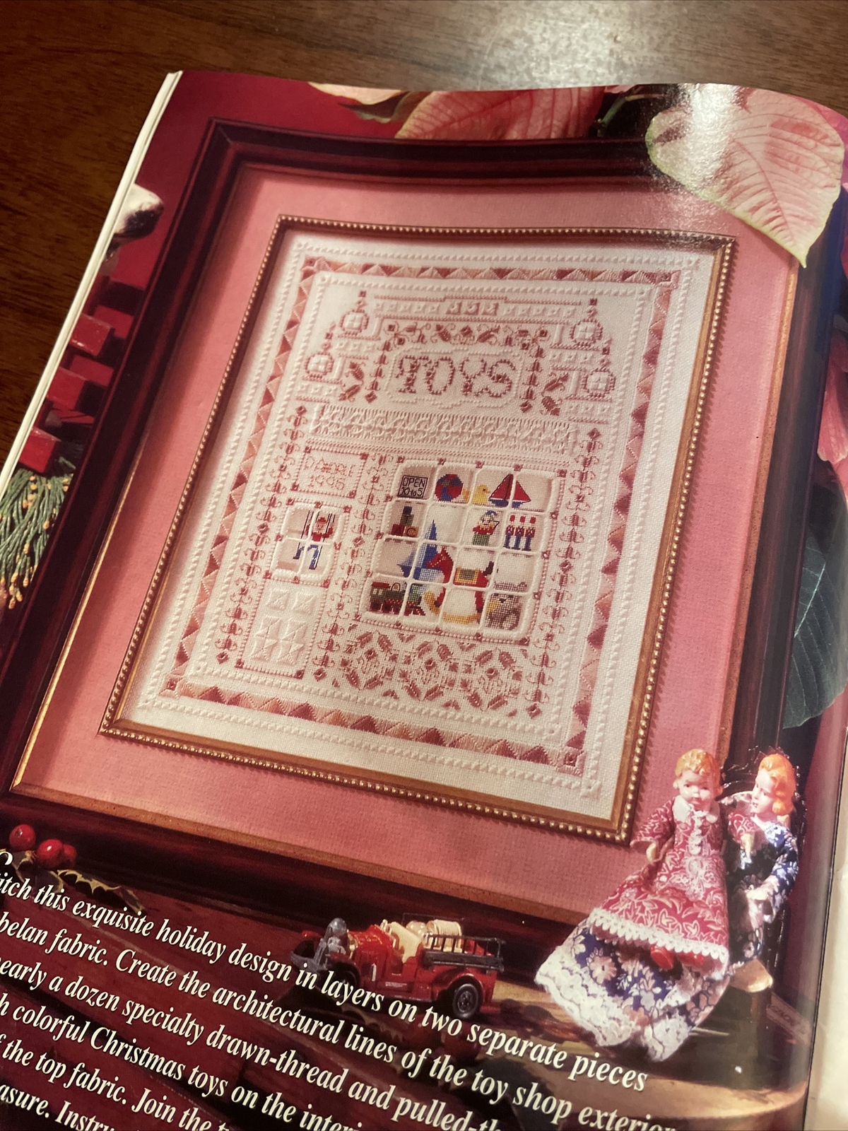 Cross Stitch & Needlework Dec 1996 Christmas Plate Erica Wilson Celtic ...