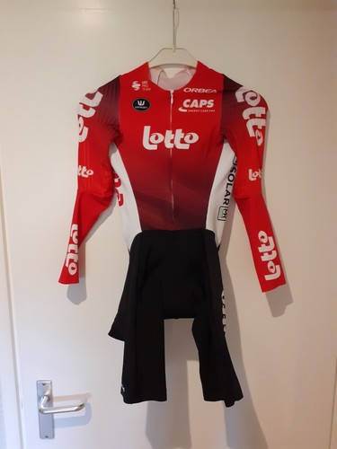 Original Vermarc team Lotto 2025 Zeitfahranzug lang arm (XS) | eBay UK