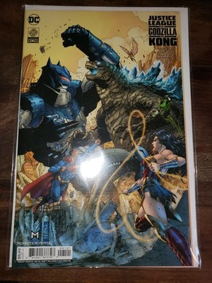 Justice League vs Godzilla vs Kong #1 CVR B Jim Lee Variant NM+ | eBay