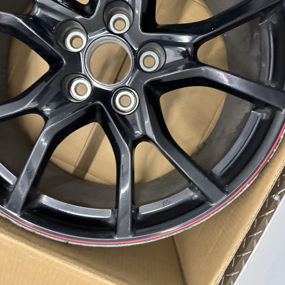 Used 20" Rim Genuine Honda Civic Type R FK8 2017-2021 Wheel Black Red ...