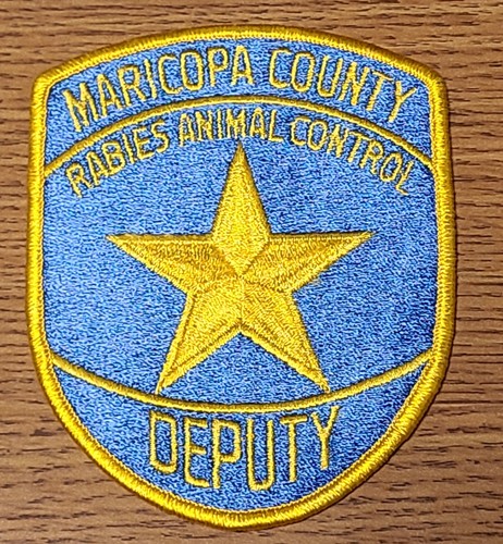 AZ - Maricopa County Arizona Rabies Animal Control Deputy Patch ...