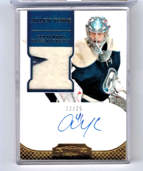 2011-12 Panini Dominion Allen York Rookie Patch Auto RC #'ed 12/25 #140 ...