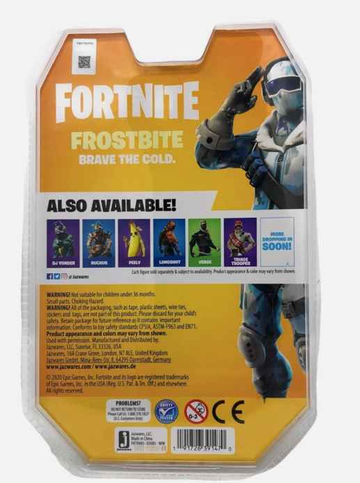Fortnite Frostbite Solo Mode 4" Figure FNT0098 Jazwares for sale online ...