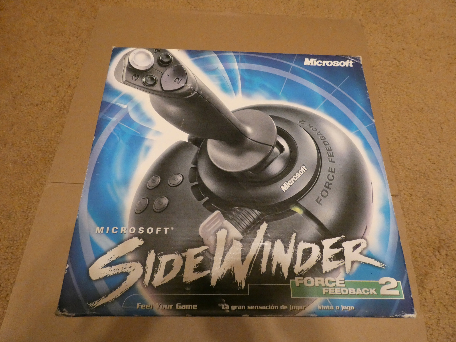 Microsoft SideWinder Force Feedback 2 (65600105) Joystick for sale ...