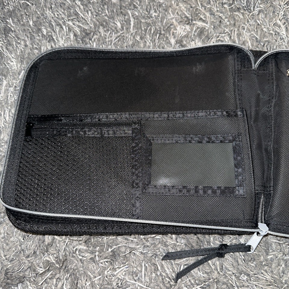 ROADPRO LB-001BK 3-RING ZIPPERED BINDER FOR LOOSE-LEAF LOG SHEETS BLACK ...