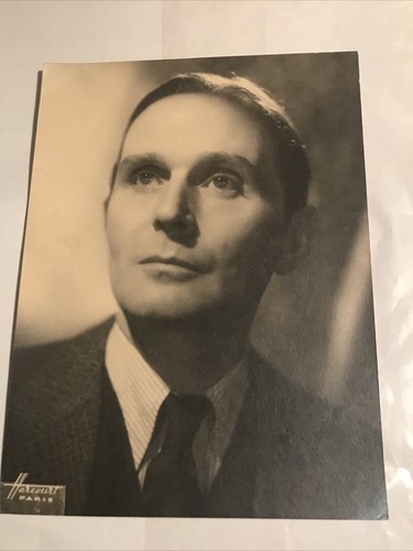 PIERRE BLANCHAR HARCOURT PHOTO 24x18 acteur | eBay