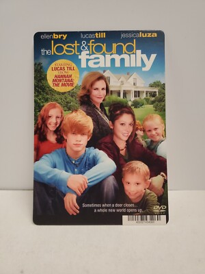 The Lost & Found Family BLOCKBUSTER DVD BACKER CARD ONLY 5.5"X8" | eBay