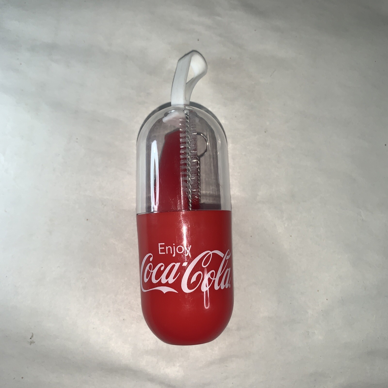 Coca-Cola Personal Silicone Straw with Carry Case and Cleaning Brush | eBay