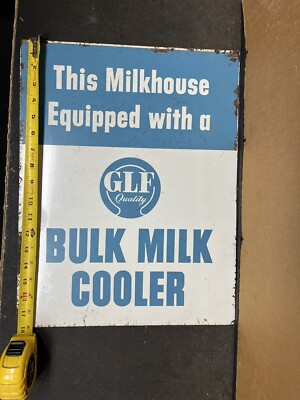 Original GLF Farm Equipment Sign | eBay