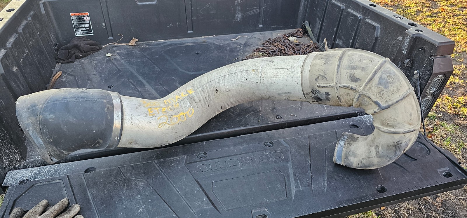 Mack 5MD3757 TCT 300 Mach ETECH Breather Pipe | eBay