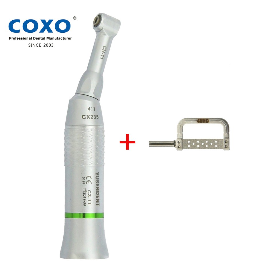 Dental COXO4:1 Contra Angle Handpiece IPR For Eva Tips Interproximal ...