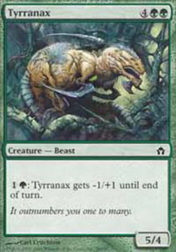 MTG: Tyrranax [Moderately Played] Fifth Dawn Magic the Gathering CCG ...
