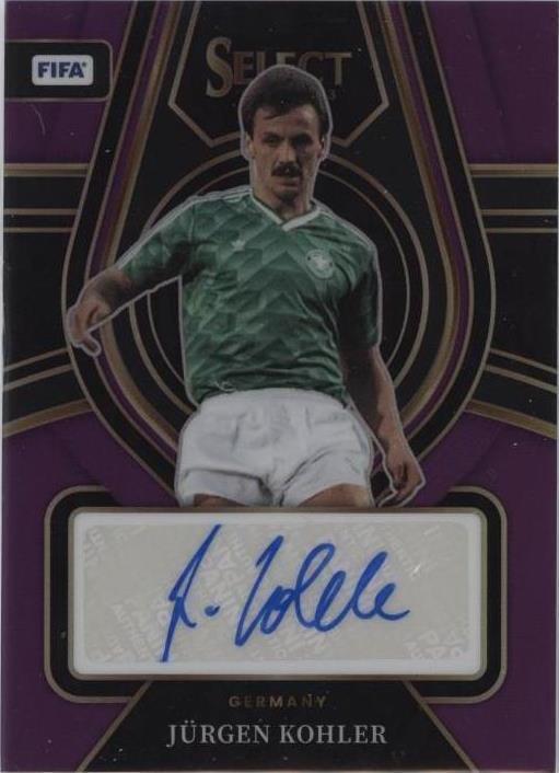 2022-23 Panini Select FIFA - Select Signatures Jurgen Kohler #SS-JKO ...