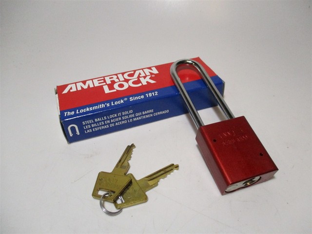 American Lock A1107red Red Aluminum Lockout Padlock for sale online | eBay