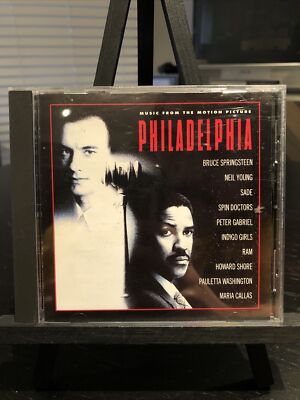 Philadelphia (CD 1994) OST Soundtrack Epic Soundtrax RARE CULT HTF NM ...