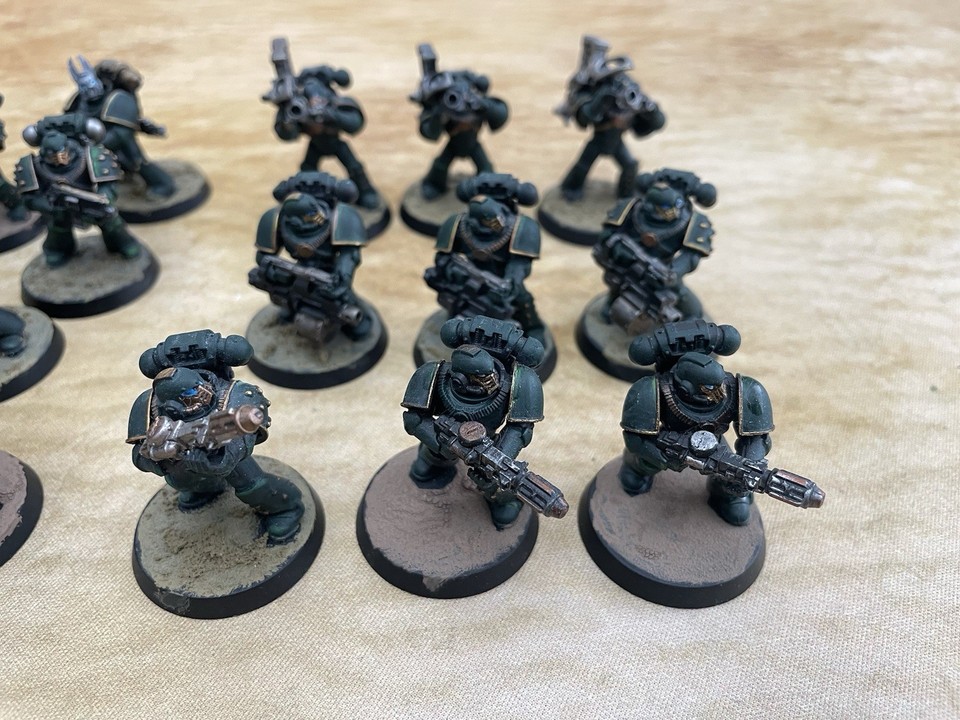 Warhammer 30k Horus Heresy Mk IV Support Squad x18 Space Marines 40k ...