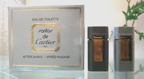 COFFRET SANTOS DUO - EDT + After Shave 4 ML de CARTIER | eBay