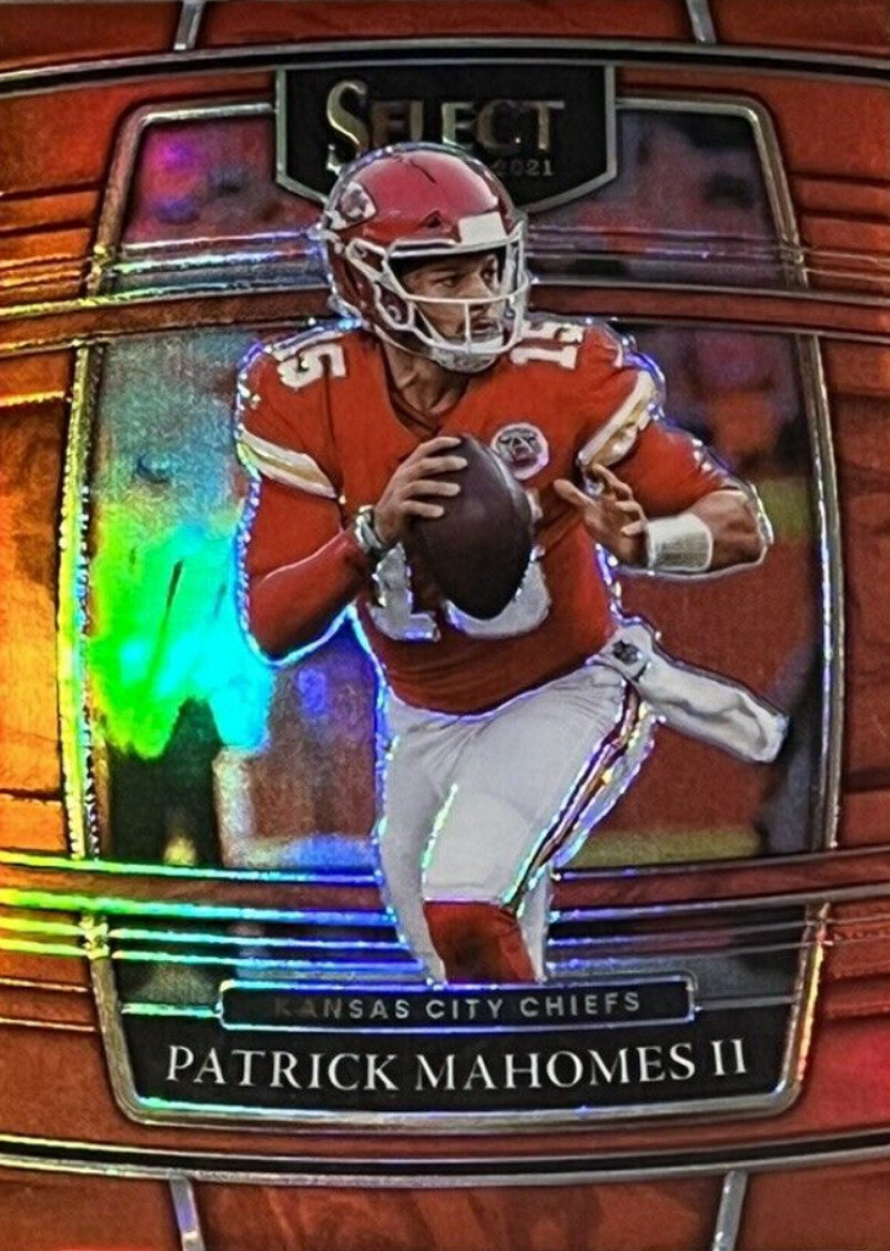 2021 Panini Select - Concourse Red Prizm #2 Patrick Mahomes II /99 for ...