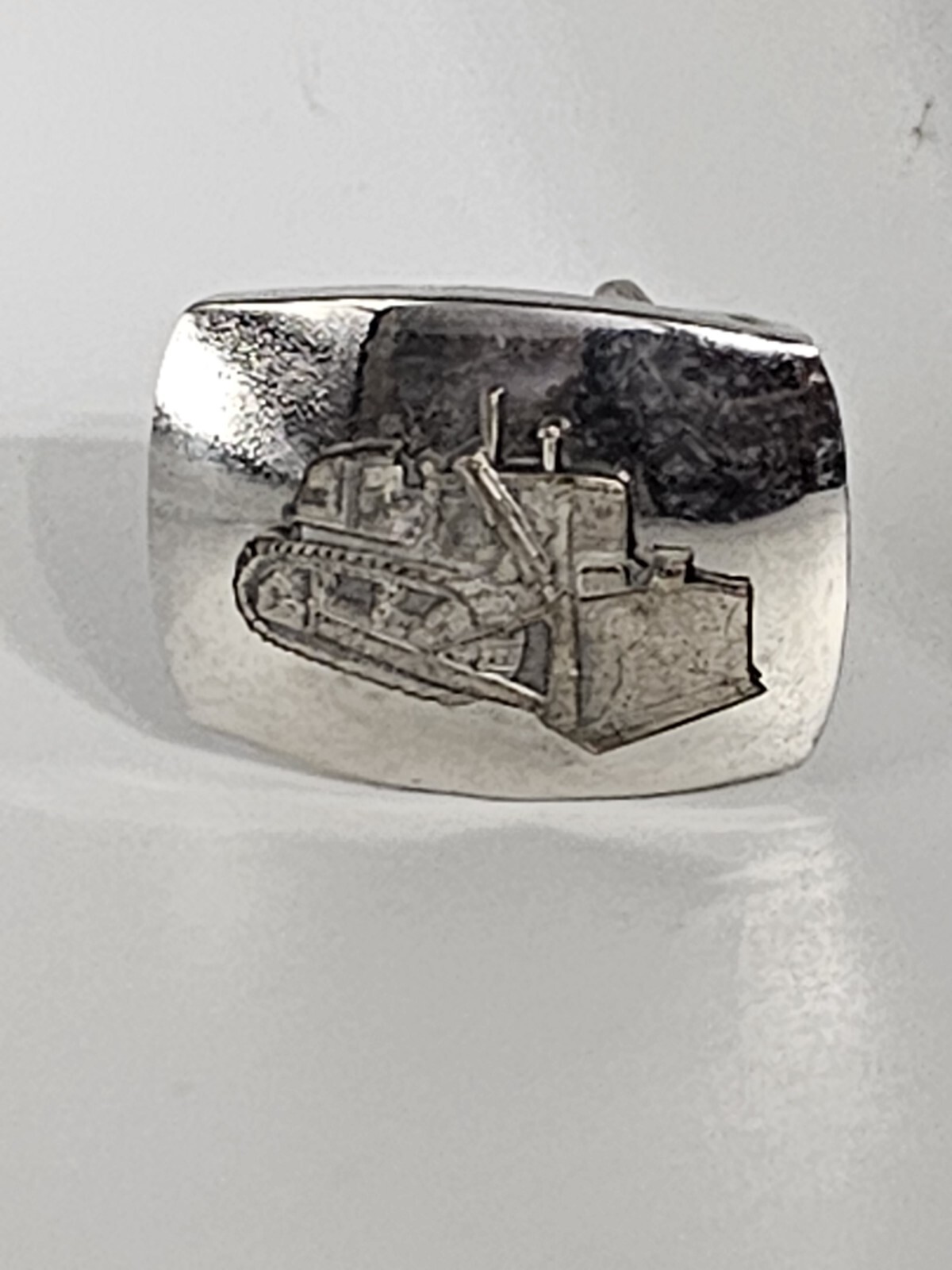 VINTAGE BULLDOZER BELT BUCKLE HEAVY EQUIP CONSTRUCTION BELT BUCKLE ...