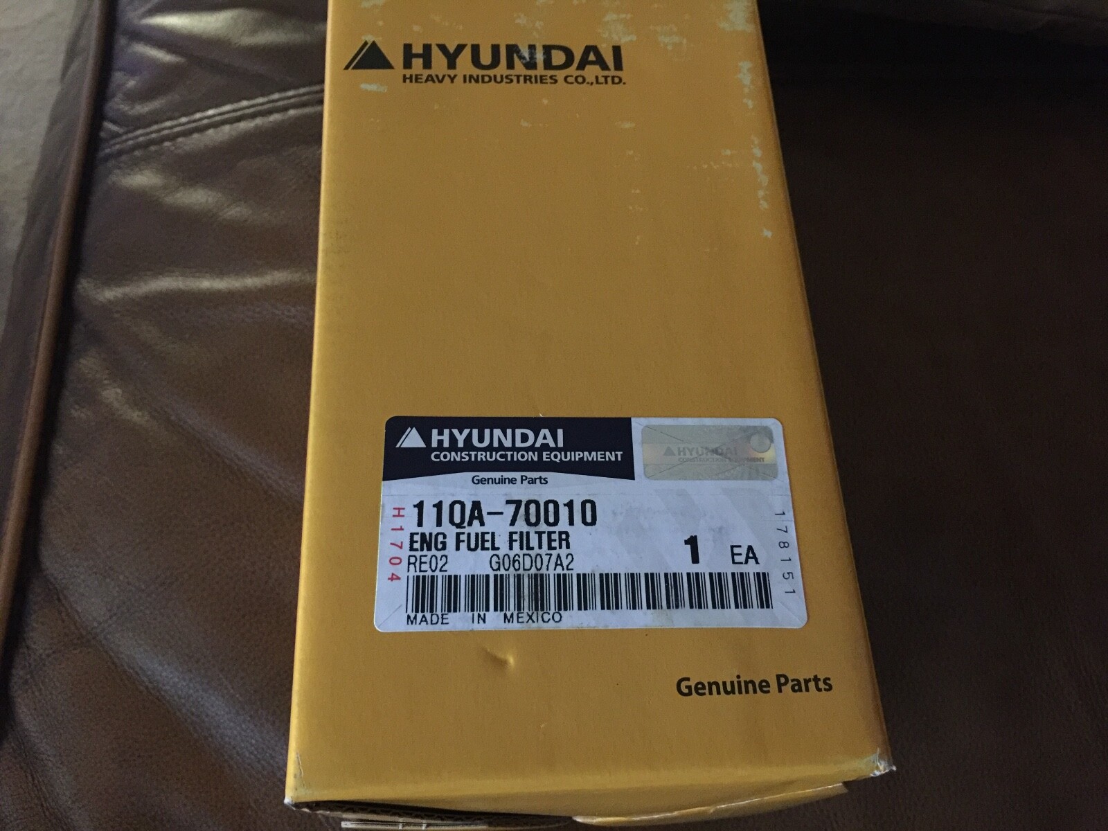 11QA-70010 Eng Fuel Filter Fits Hyundai | eBay