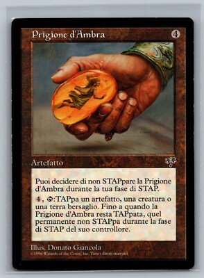 Magic The Gathering ITALIAN Mirage Amber Prison MTG TCG CCG | eBay