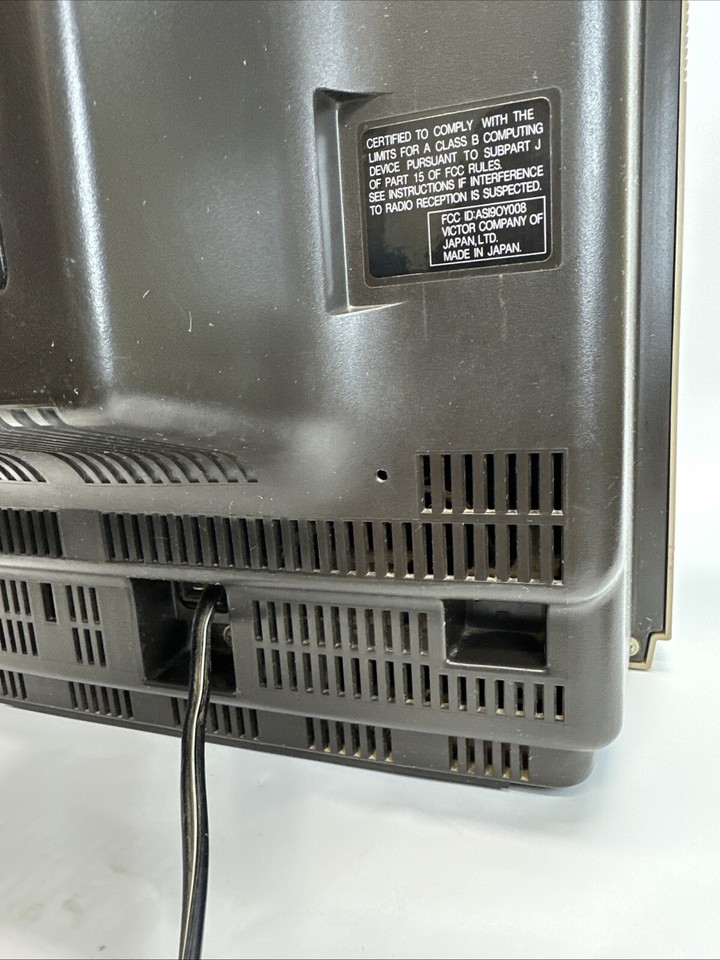 Commodore Model 1701 Video Color Monitor - Works! - For Vic20 C64 Atari ...