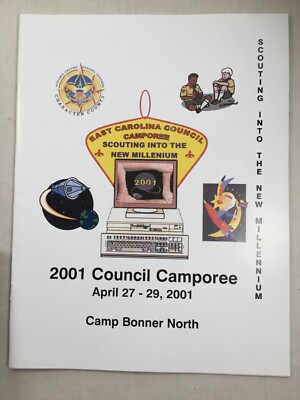 2001 East Carolina Council Camporee camp Bonner BSA Paperwork | eBay