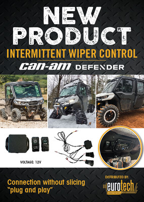 CAN AM DEFENDER/MAVERICK INTERMITTENT WIPER MODULE 3-6-9 SECONDS DELAY ...