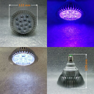 36W UV Purple 365nm 395nm 420nm 440nm LED Lamp Spot Light Bulb PAR38 ...