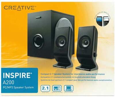 CREATIVE Inspire A200 Speaker System 2.1 for PC | eBay